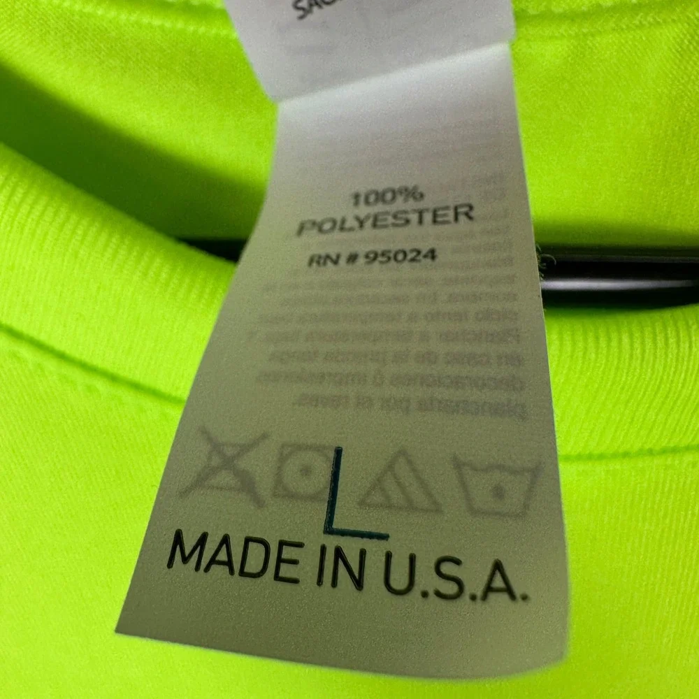 Bayside USA | Shirts | Nwt Bayside Performance Tshirt Lot Men L Neon ...
